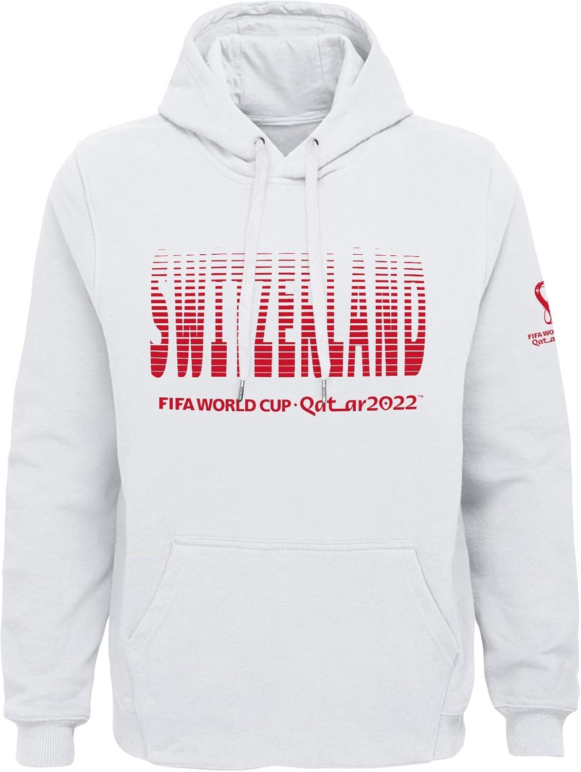 Outerstuff Men’s FIFA World Cup Country Fade Fleece Hoodie(White ...