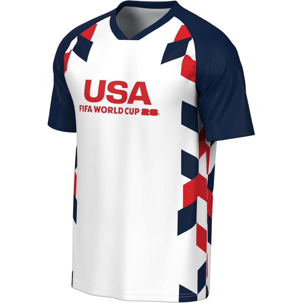 Outerstuff FIFA World Cup 2026 Mens Short Sleeve Sublimated Soccer ...